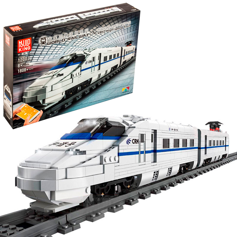 Конструктор 12002 MOULD KING Высокоскоростной поезд CRH2A купить за 0 ...